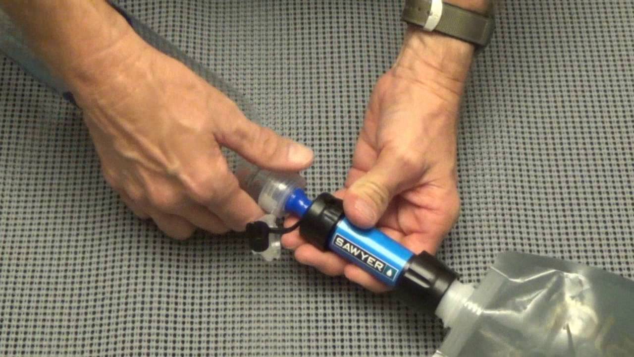 SAWYER MINI WATER FILTER SYSTEM & HACKS - AWWA Water Filtration System