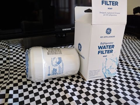 GE MWF Water Filter Quality Test - AWWA Water Filtration System