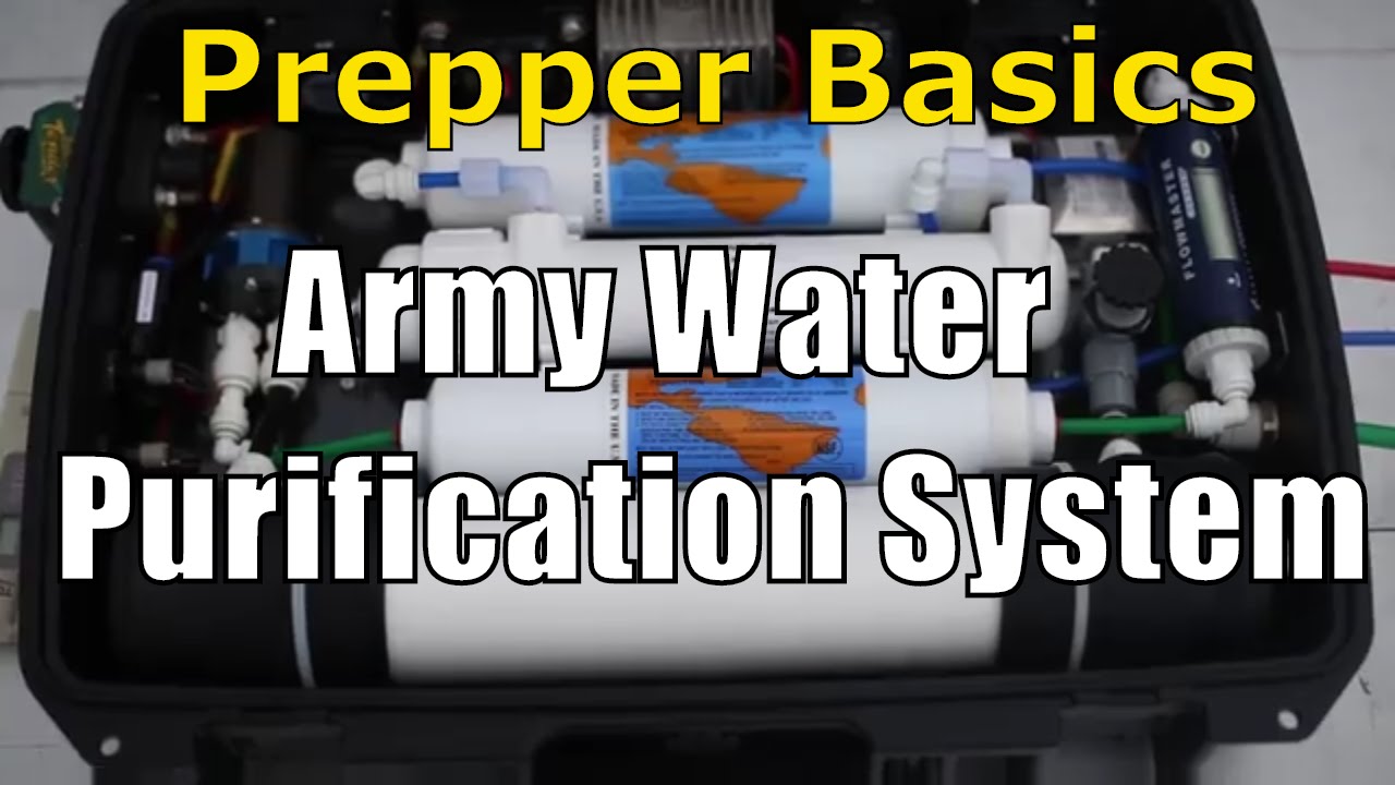 Prepper basics: Army Water Purification System [REVIEW] - AWWA Water ...